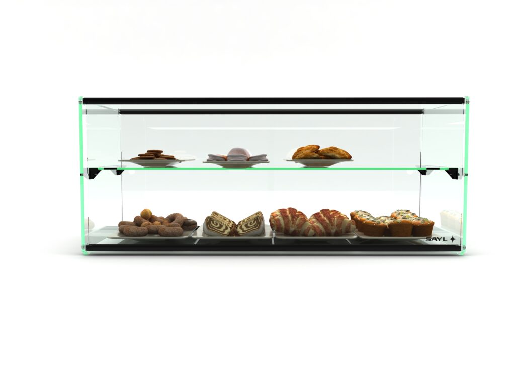 Anvil DGV05 Cold Square Countertop Showcase - International Catering ...